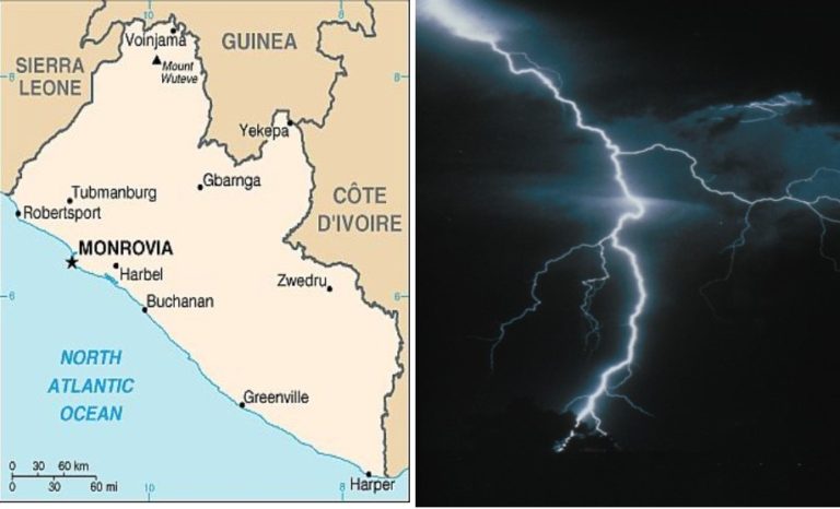 Liberia’s December Rainfall, Lightning And Thunder, Amid Climate Change ...