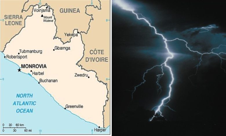 Liberia’s December Rainfall, Lightning And Thunder, Amid Climate Change ...