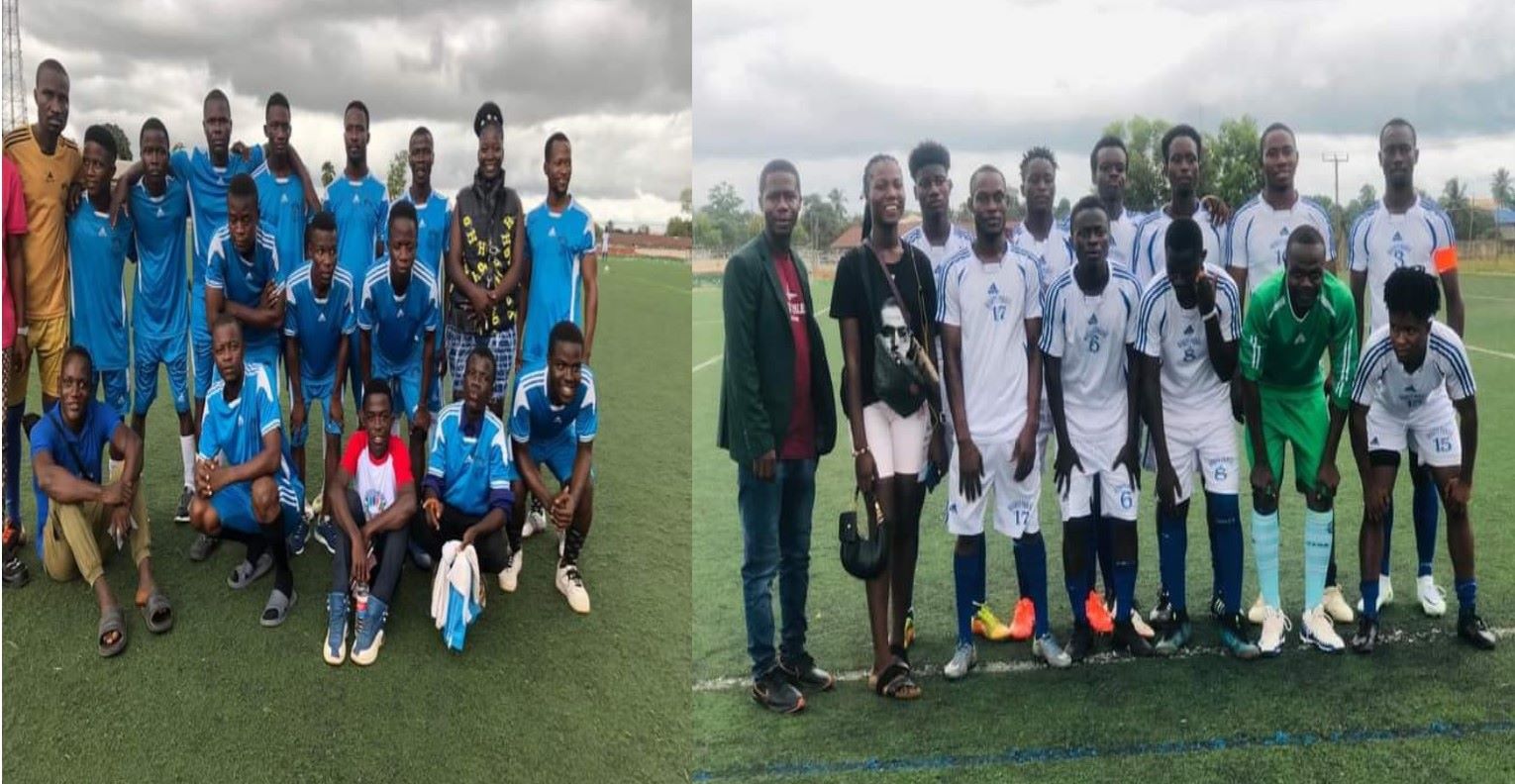 SPORTS: Media Teams Knock Boots In Football In Margibi County, Liberia ...
