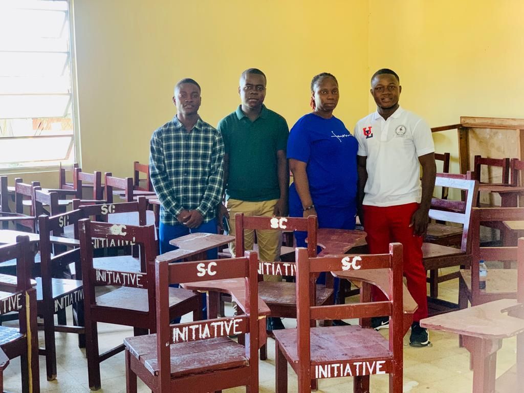 UL Science & Tech College Donates Over 140 Arm-Chairs To Ease Shortage ...