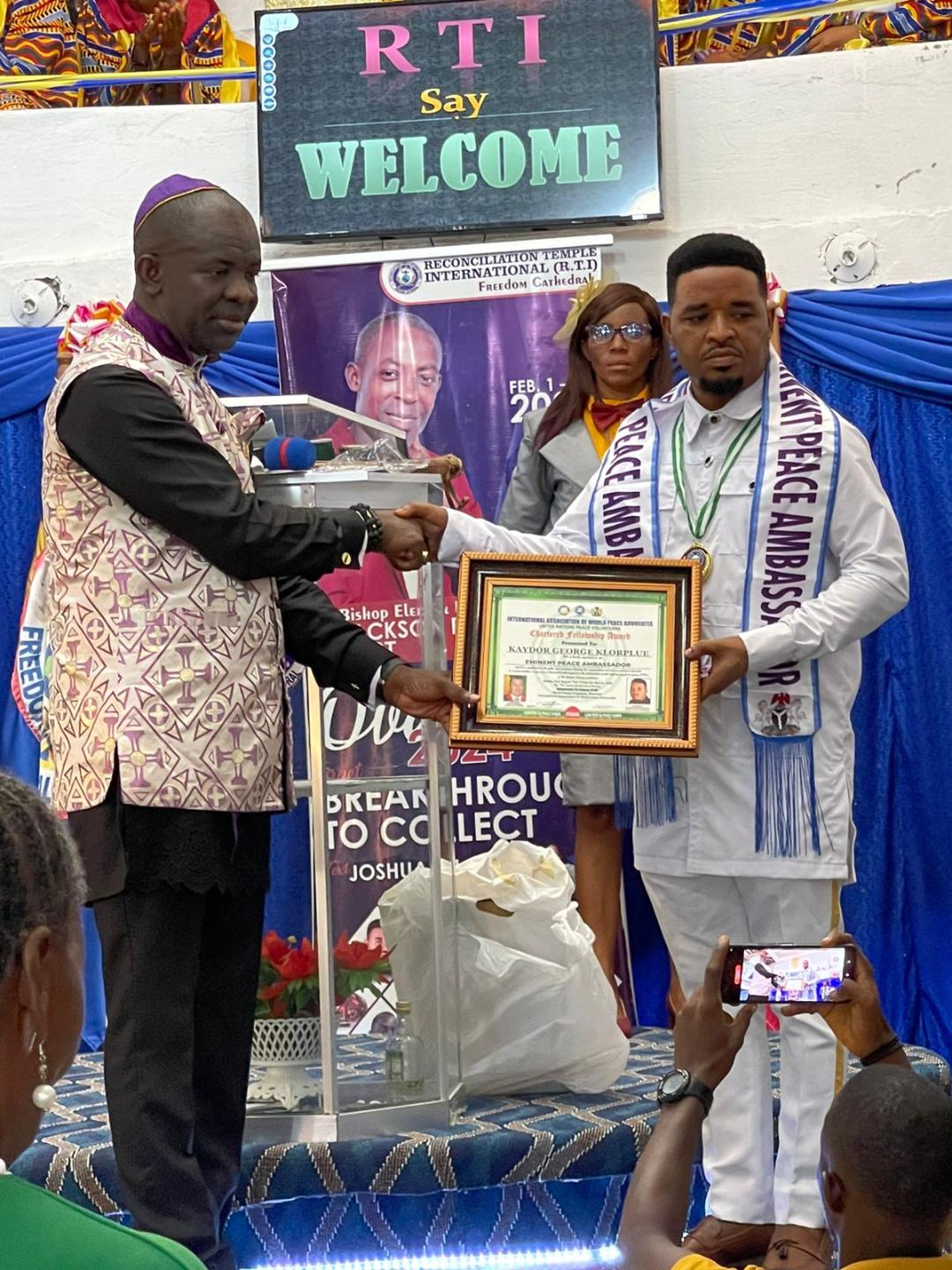 Peace Ambassador Told To Be A Shining Example To Liberian Youths - News ...