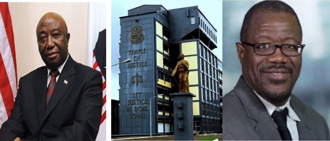 As Suspended CBL Gov. Tarlue Sues Pres. Boakai, Supreme Court Chambers ...
