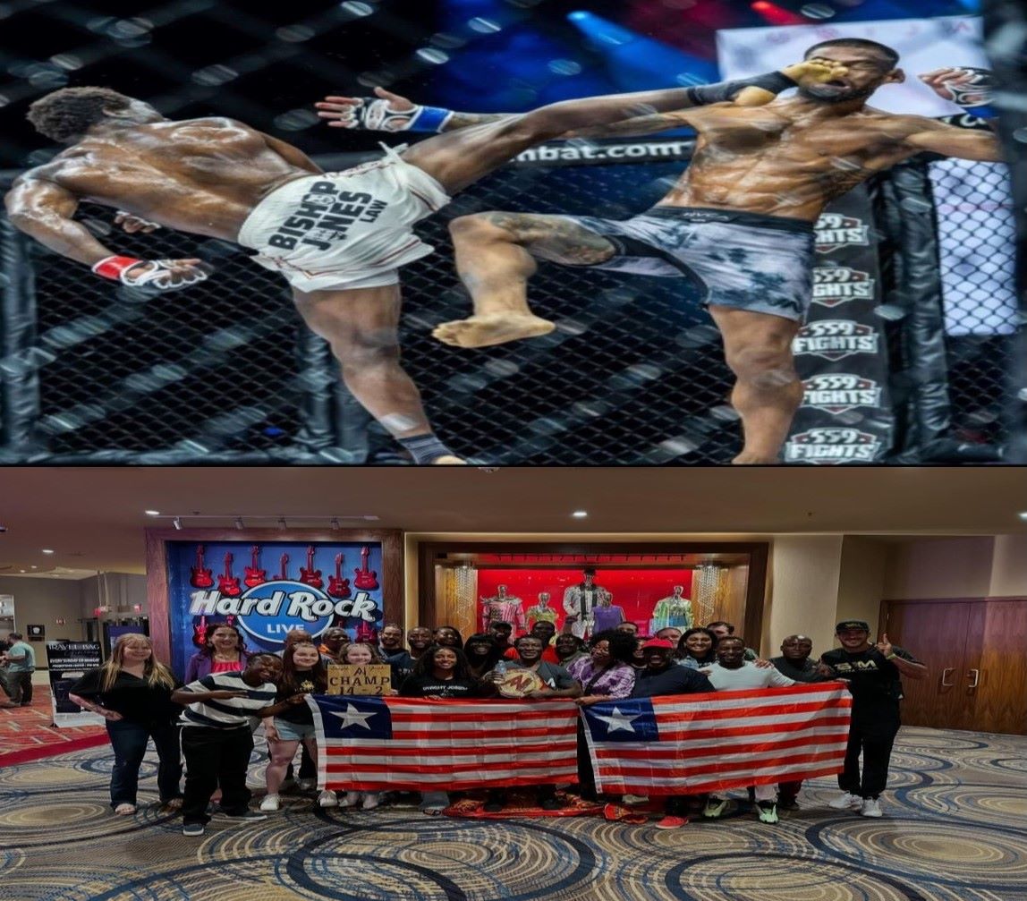 SPORTS: Liberian Mixed Martial Art Fighter Dwight Joseph Defends His ...