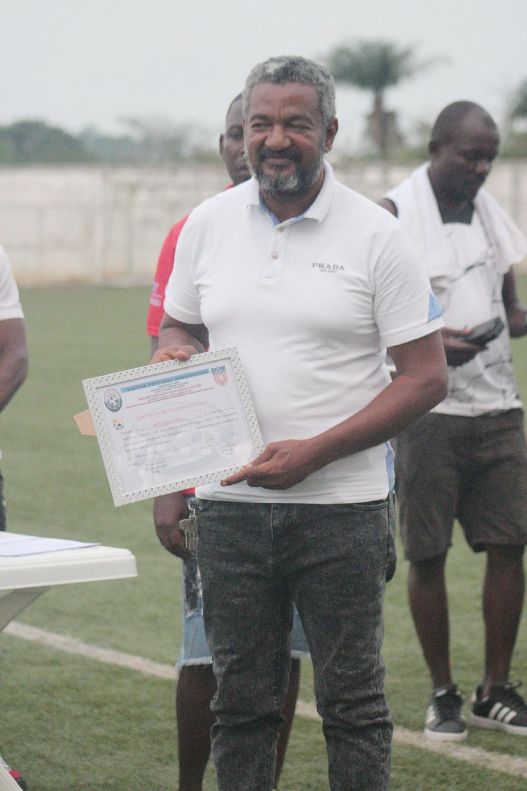 SPORTS: Careysburg Mayor Urey Receives Prestigious Honour From LFA Mt ...