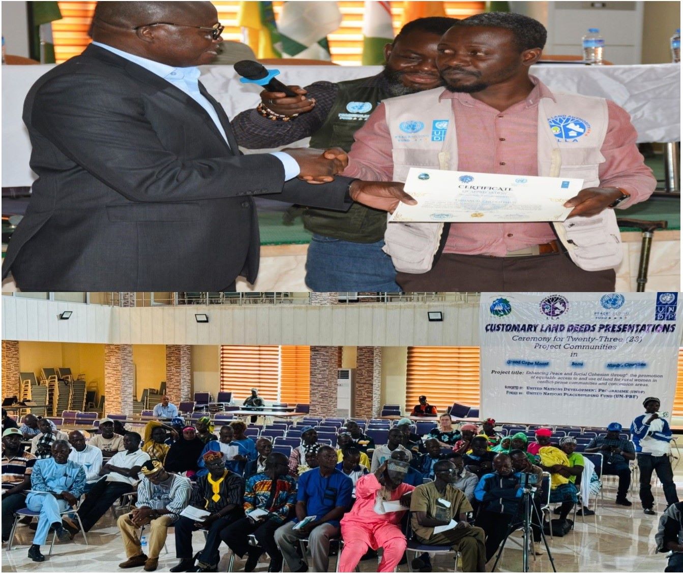 Liberia Awards Customary Land Deeds to Communities - News Public Trust