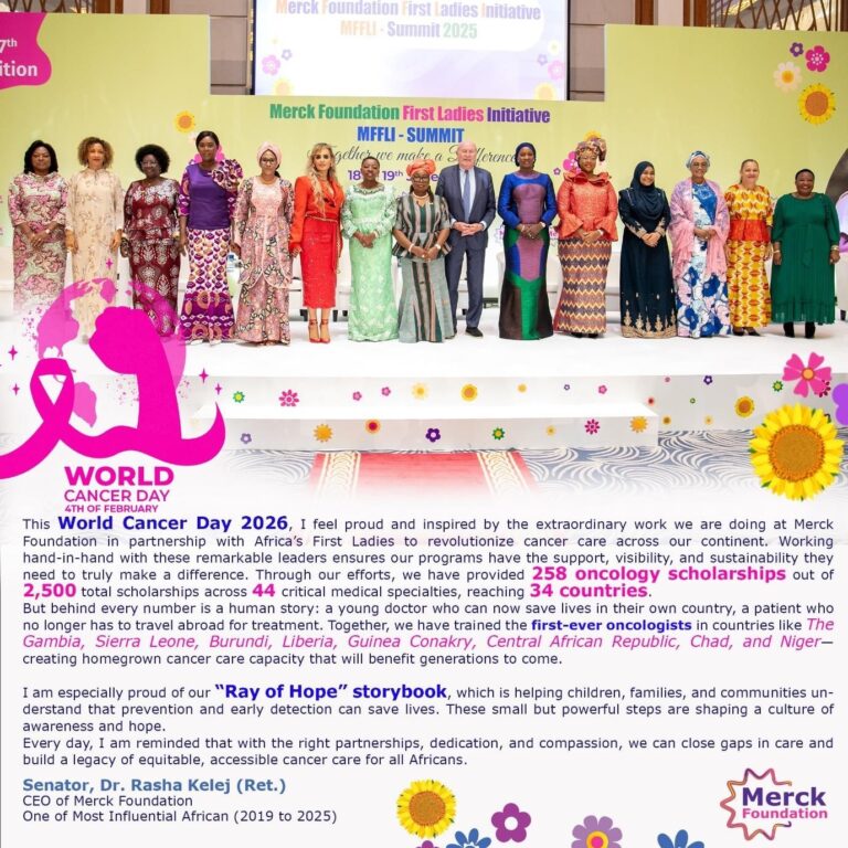 Merck Foundation CEO Together With African First Ladies Mark ‘World ...